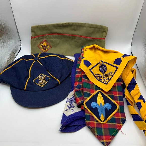 Vintage | Accessories | Vintage 96s Official Cub Scouts Bsa Hats And ...